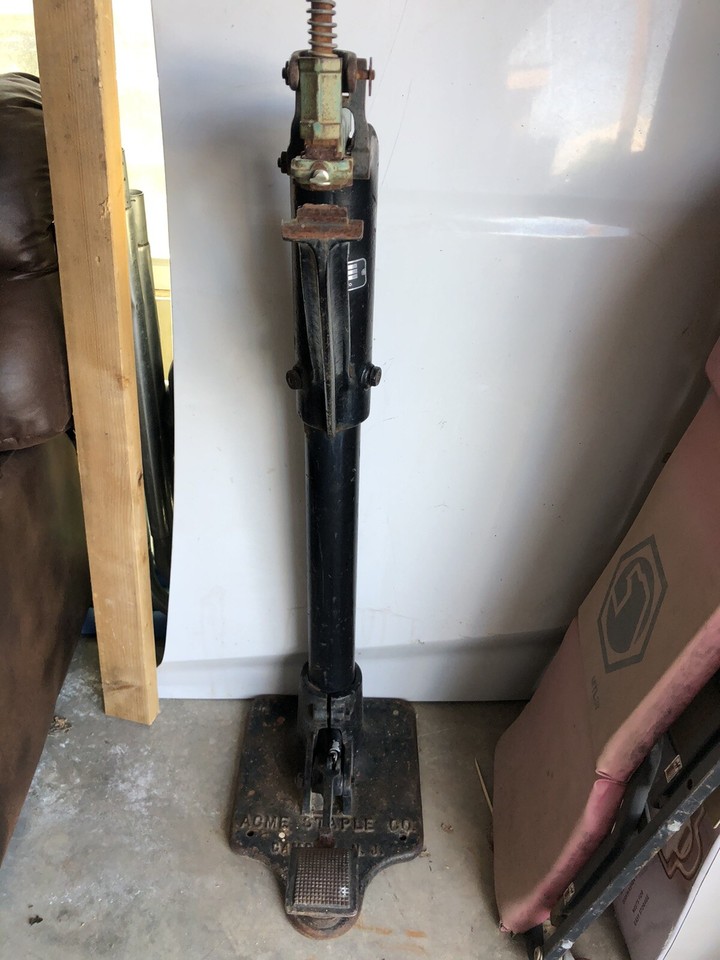 Vintage ACME Foot stapler | eBay