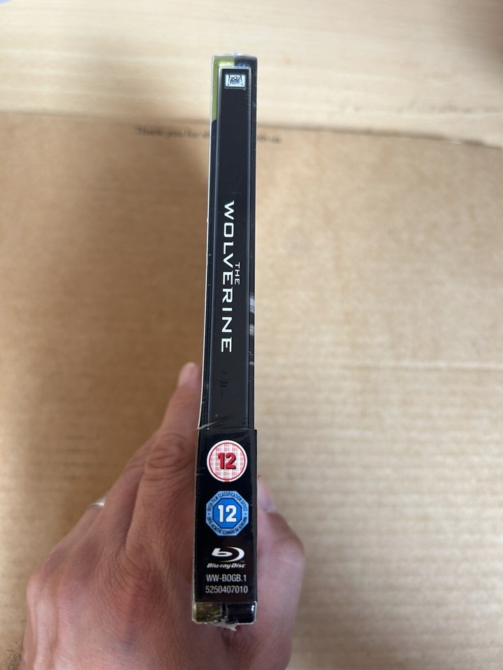 The Wolverine (2013) Reg Free Blu Ray SteelBook NEW & SEALED Hugh ...