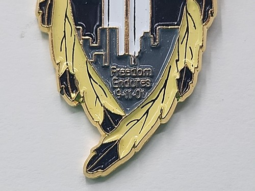 FBI & Police NY PA VA 911 Freedom Endures Eagle Pin 9-11-01 September ...