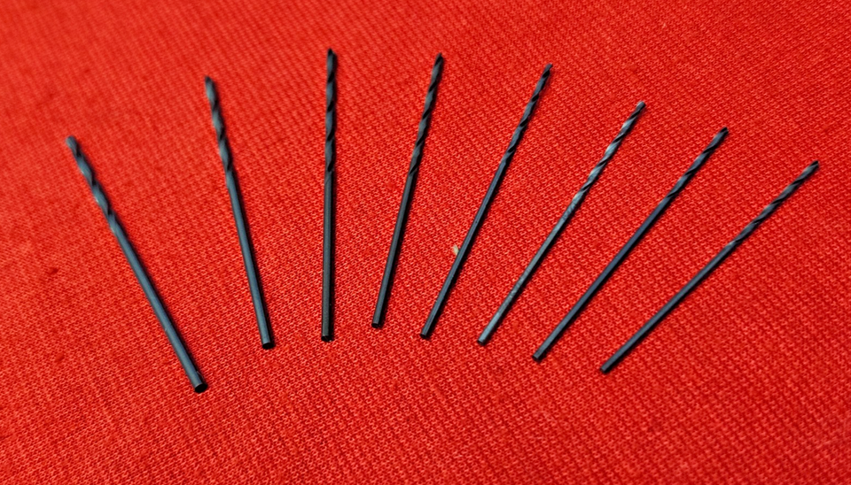 MORSE Marxman 1/4 Inch Jobber Drill Bits Lot Of 12 USA Made Craftsman ...