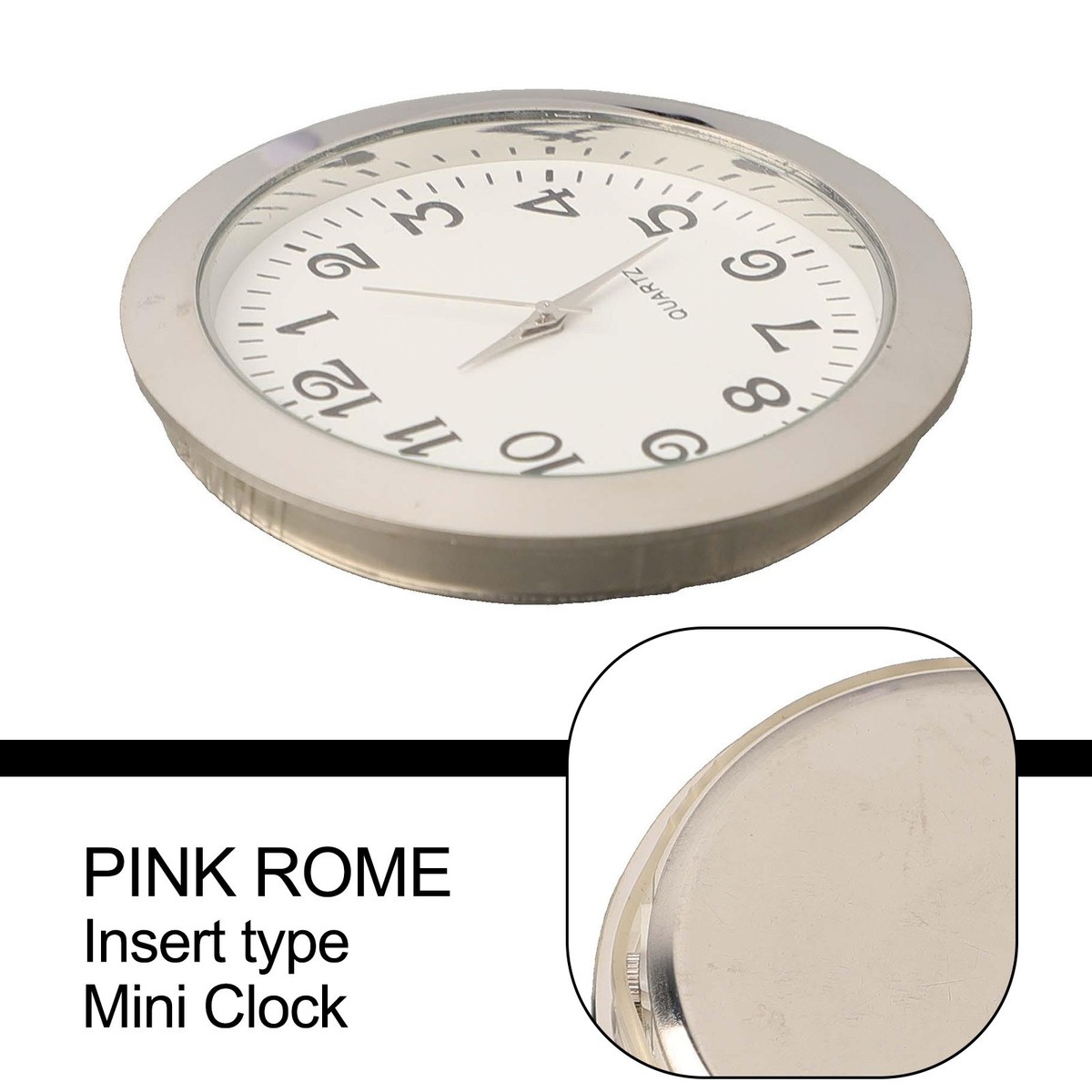 Mini Clock Inserts DHgate.com:55mm Mini Clock Insert Round Fit Up