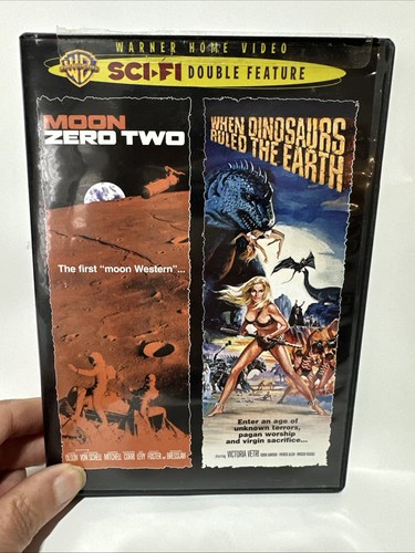 Moon Zero Two / When Dinosaurs Ruled The Earth (DVD, 2008) Double ...