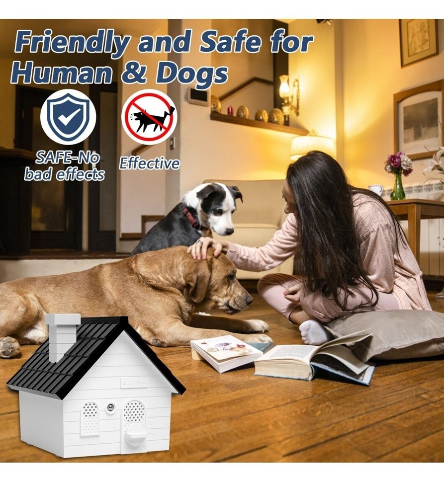 Pet Anti Barking Device Ultrasonic Dog Bark Control Stop Barking Tool ...