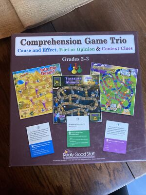 Comprehension Game Trip Cause And Effect, Fact Or Opinion & Context ...