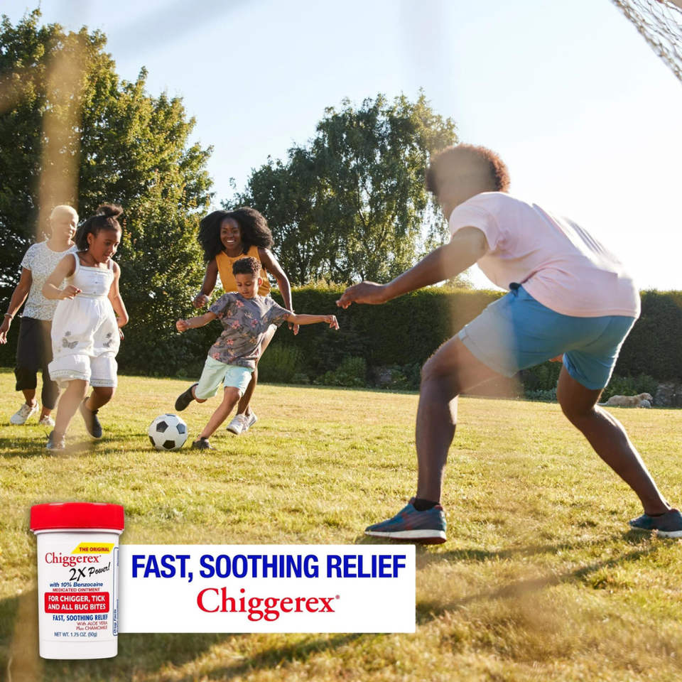 3 PACK Chiggerex 2x Medicated Ointment: Chiggers, Mosquito, Bug Bites ...