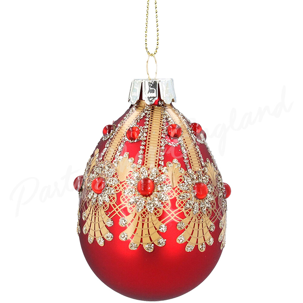 Gisela Graham Christmas Tree Ornaments Resin Glass Baubles Xmas ...