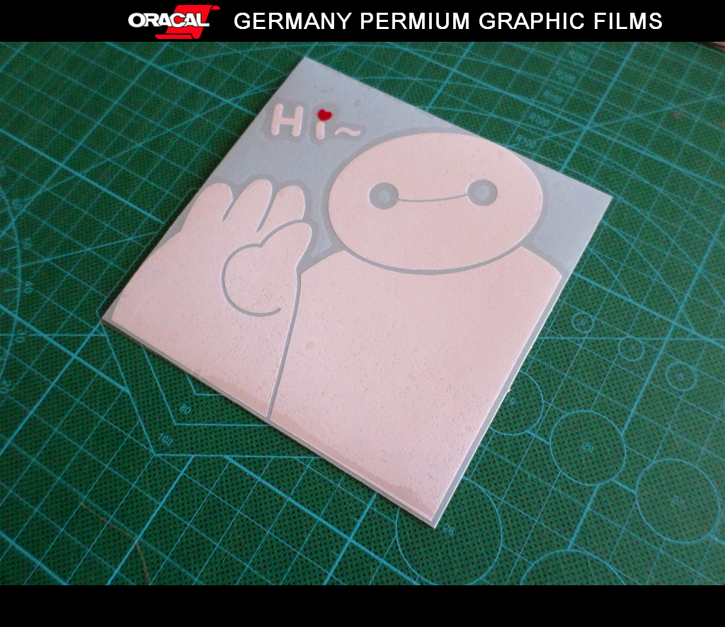 Funny Happy Cute Baymax Hi Heros JDM Decal Car vinyl Sticker | eBay