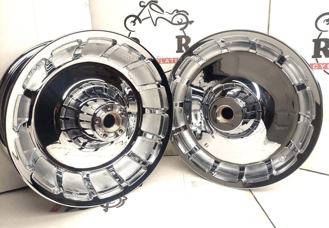 Harley Davidson Chrome Fatboy Fat boy Wheels 2018-2024 FLFB ,Exchange ...