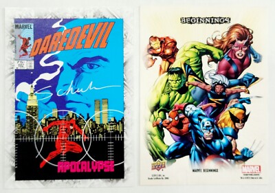 RARE UPPER DECK MARVEL BEGINNINGS DAREDEVIL CHRISTIE SCHEELE B94 ...