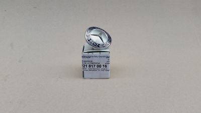 MERCEDES W211 W221 FRONT GRILLE BADGE EMBLEM GENUINE E320 E350 E550 ...