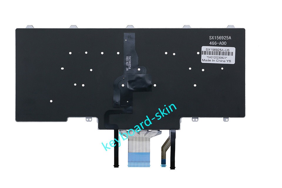 For Dell E5450 E5470 E7480 PK1313D4B00 SG-63020-XUA SN7230BL keyboard ...