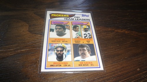 1982 TOPPS # 354 PACKERS LEADERS FOOTBALL CARD | eBay