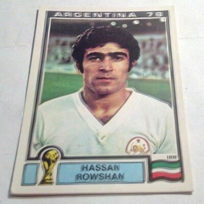 FIGURINA CARD-PANINI-ARGENTINA 78 # 289 - IRAN -HASSAN ROWSHAN - NUOVA ...