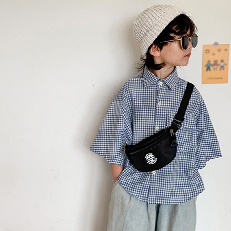 Kids Waist Pack Waist Bag Chest Bag Girl Boy Children Crossbody Pouch ...