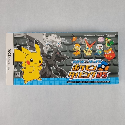 Learn With Pokemon Typing Adventure DS Keyboard - Black NTR-O35 [READ ...