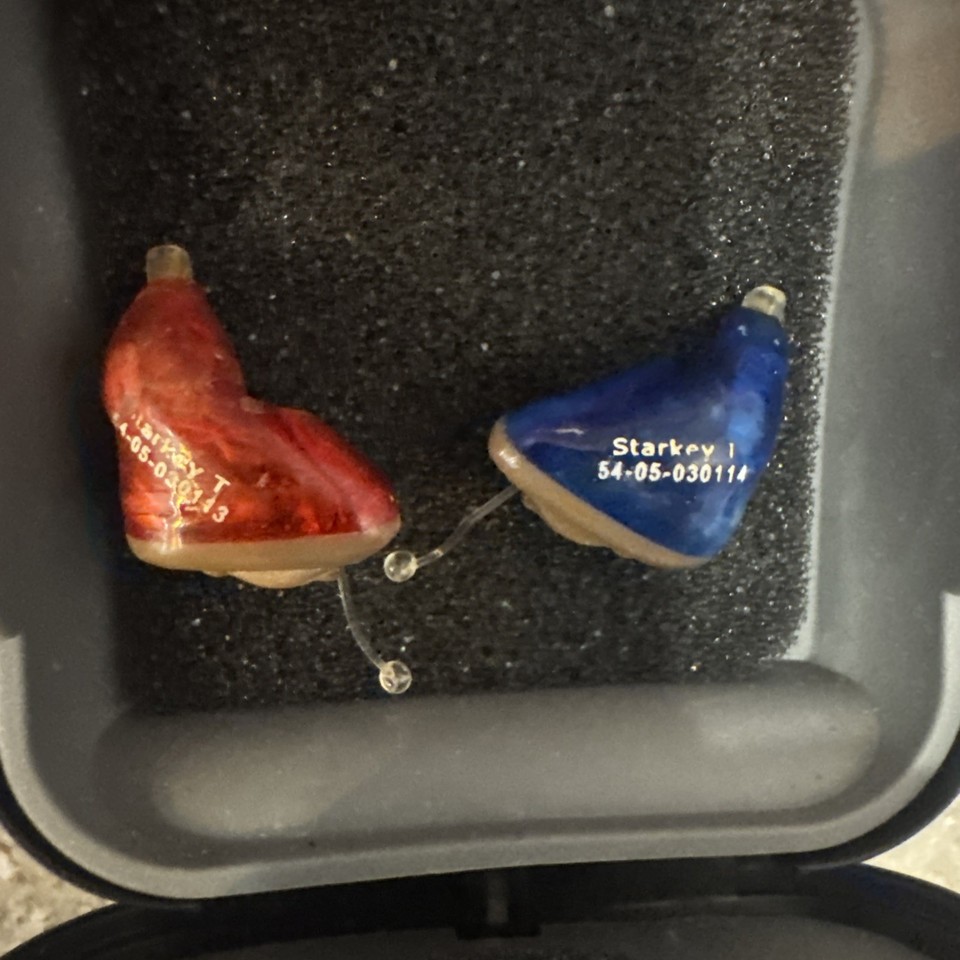 Starkey (In-The-Canal) ITC Hearing Aids Works Needs Batteries | eBay