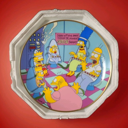 Vintage The Simpsons Matt Groening Franklin Mint Collector Plates LOT ...
