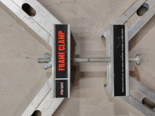 Hirsh Adjustable Picture Frame Clamp, Self Squaring Frame 42" Diagonal ...