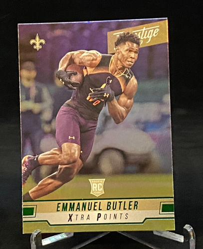2019 Prestige Xtra Points Green #295 Rookie Emmanuel Butler New Orleans ...