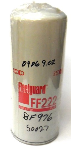 FLEETGUARD, FUEL FILTER, FF222, 33216, BF976, NEW, 9 OZ | eBay