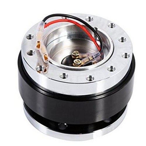 Quick Release Boss Kits 6 Hole Steering Wheel Hub Adapter Black Car ...