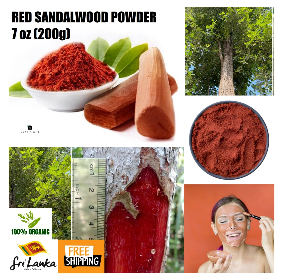 Red Sandalwood Powder