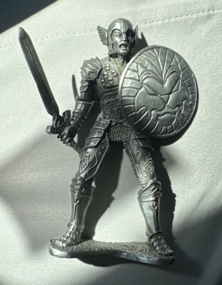 EverQuest Miniatures Gladiator Warrior 2002 Gold Edition Figurine Rare ...