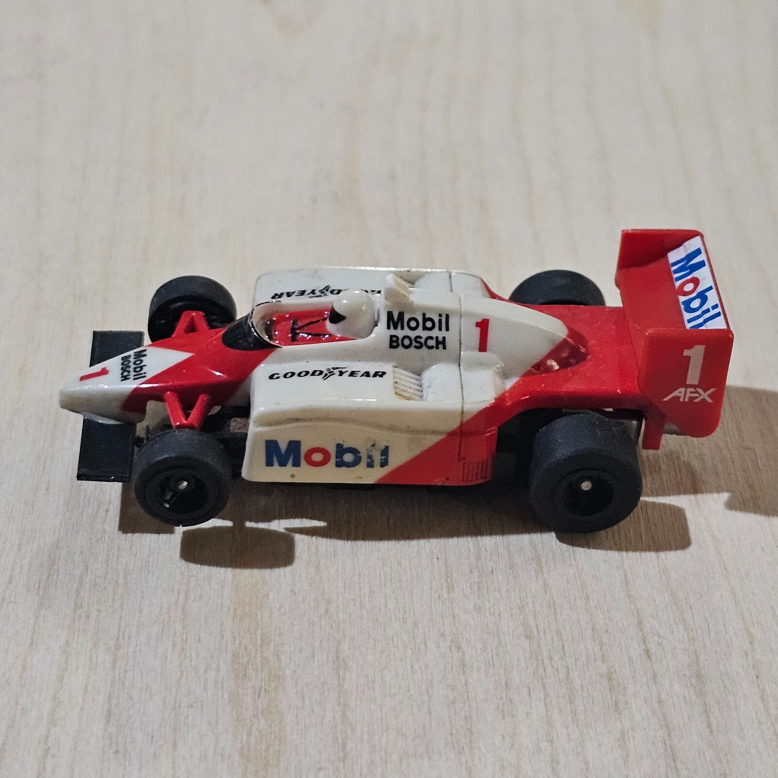 AFX TOMY SG+ MOBIL BOSCH F1 INDY #1 SLOT CAR TESTED / Running | eBay