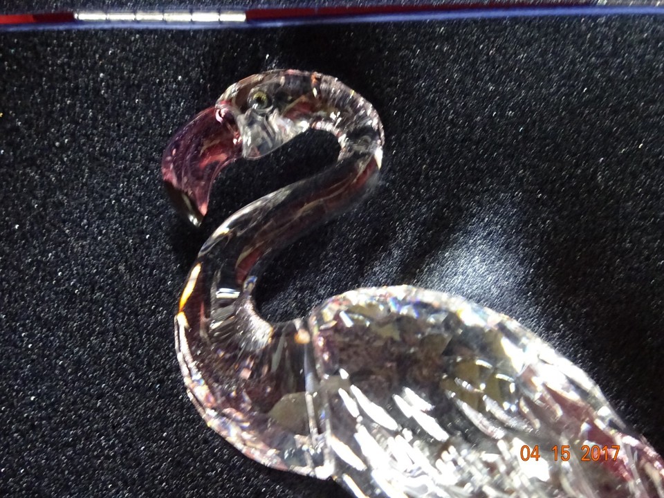 Swarovski Crystal Figurine: Pink Flamingo, almost 6 inches, # 289733 | eBay