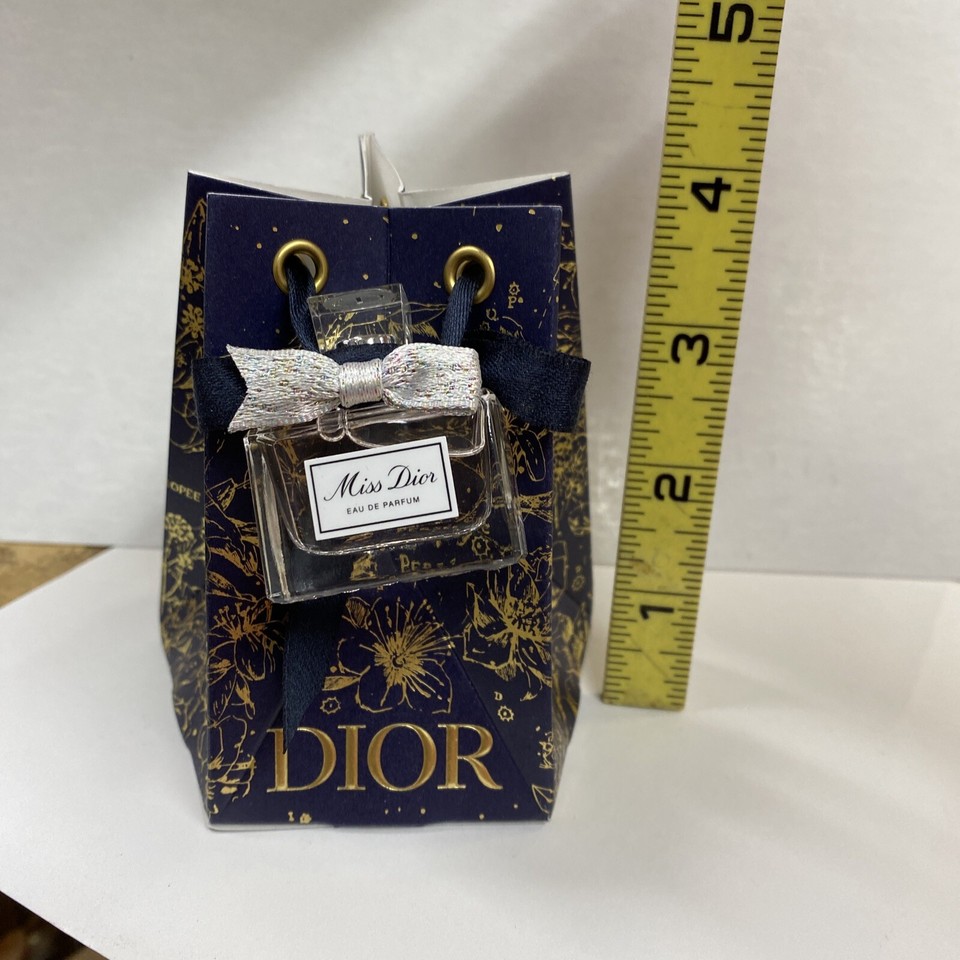 Miss Dior EDP Eau de Parfum Travel Size Mini Bottle 0.17 oz / 5 mL Gift ...
