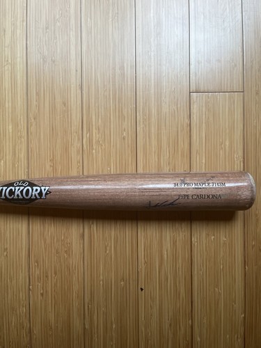 Jose Cardona Game Used Bat Cracked Team Mexico Signed Texas Rangers | eBay
