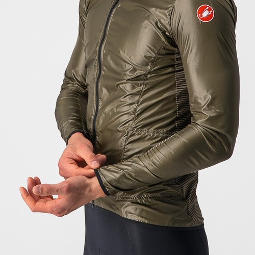 Castelli ARIA SHELL Windproof Cycling Wind Jacket : MOSS BROWN | eBay