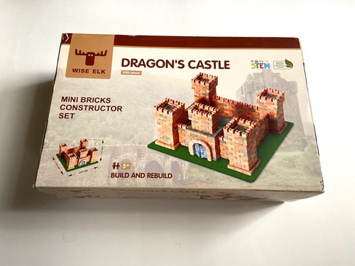 Wise Elk Dragon’s Castle Mini Bricks Constructor Construction Set 1080 ...