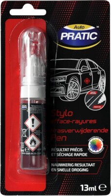 AUTO PRATIC Stylo Efface Rayures, Résultat Précis et Séchage Rapide ...