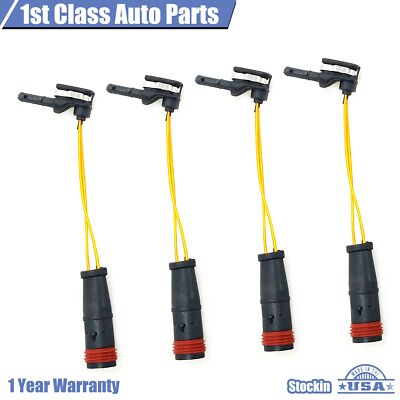 Brand For Mercedes C250 C300 C350 E350 Front & Rear Brake Pad Wear ...