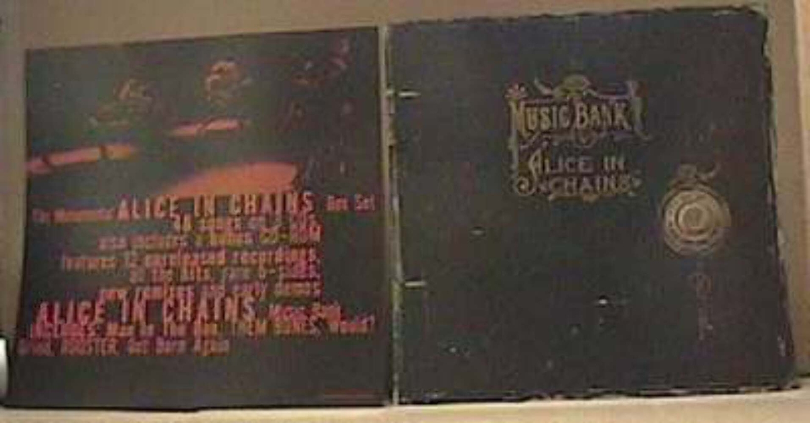 Alice In Chains - Music Bank - Double-Sided Album Cover Poster | eBay