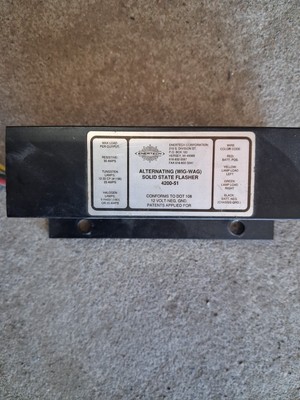 Genuine OEM Enertech Alternating (WIG WAG) Solid State Flasher 4200-51 ...