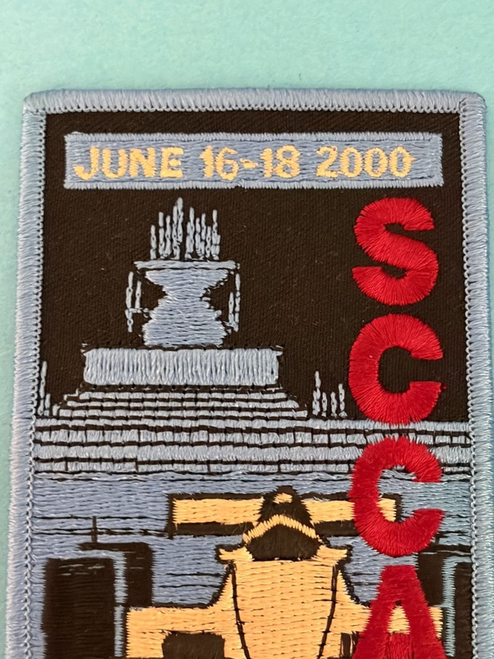 2000 Sports Car Club Association SCCA Racing Patch Detroit Grand Prix 4 ...