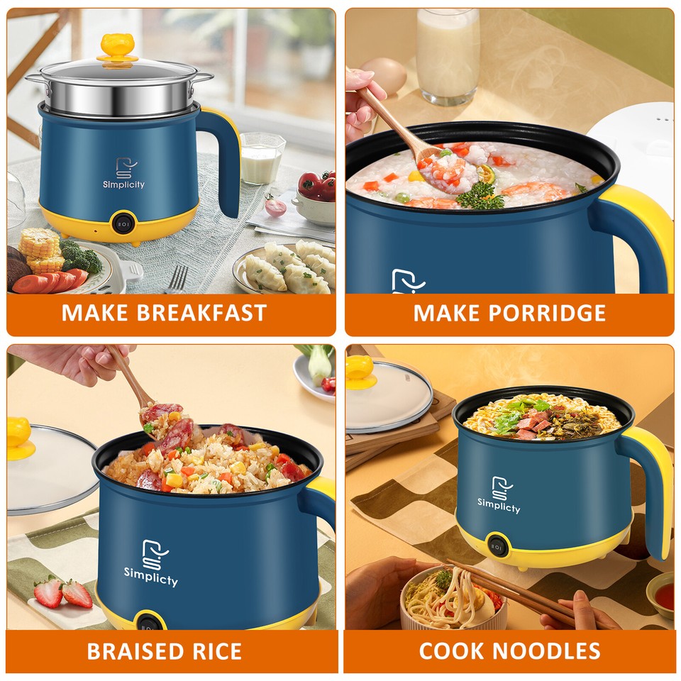 1.8L Hot Pot Electric Rice Cooker Non-stick Cooking Pot Electric ...