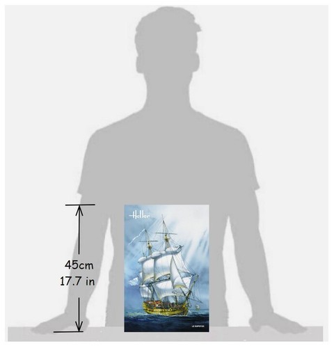 Heller 1:150 80895 Le Superbe (plastic model kit of historic ship) | eBay