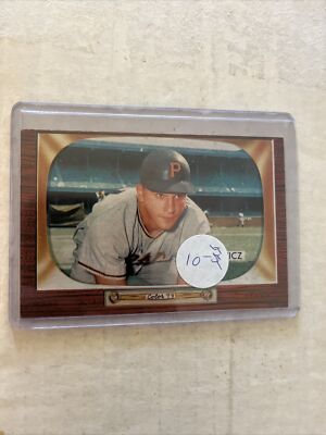 1955 Vic Janowicz Pittsburgh Pirates Bowman Baseball Card #114 | eBay