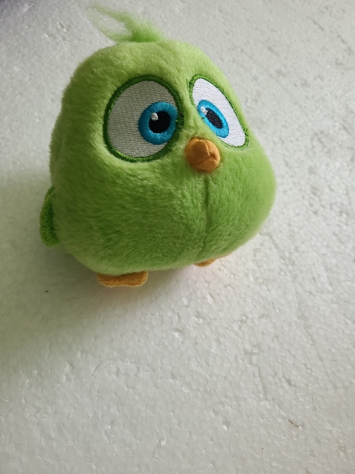 Angry Birds Hatchlings Vincent Green Bird Plush Stuffed Animal Toy 2015 ...