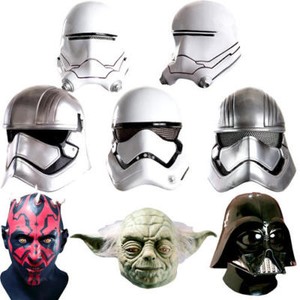 Star Wars Masks Adults Fancy Dress Sci Fi Movie Mens Ladies Costume ...