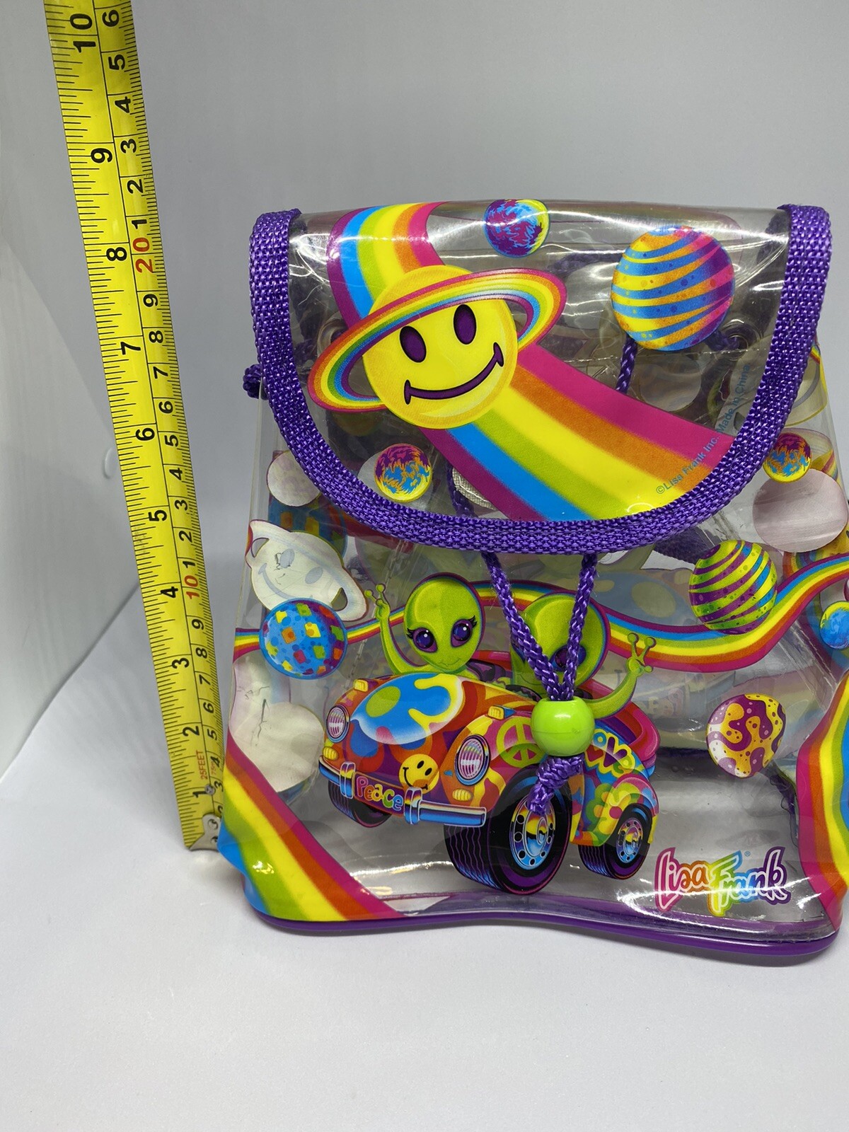 Vintage Lisa Frank Zorbit & Zoomer Mini Backpack - Gem