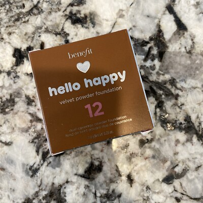 Benefit Hello Happy Velvet Powder Foundation #12 - 0.25 oz | eBay