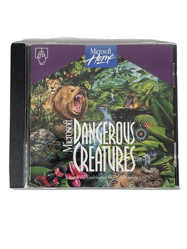 Microsoft Home Dangerous Creatures PC Game 1994 original | eBay