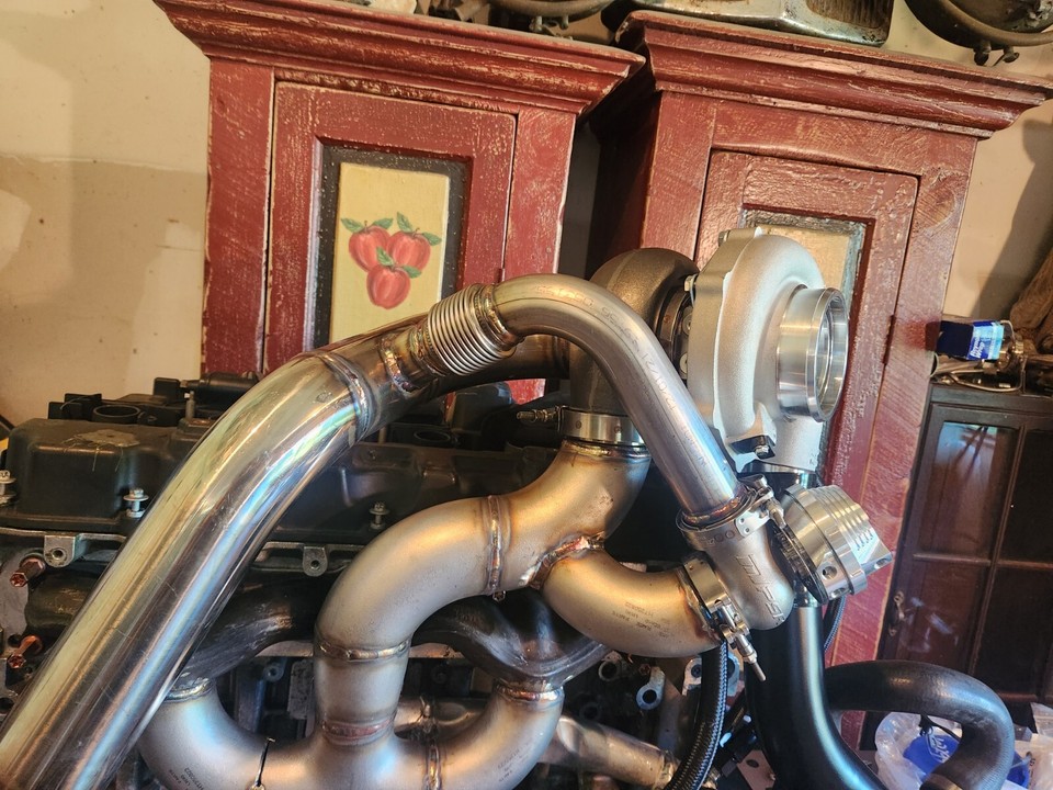 BMW 335i/Xi 135i 535i/xi N54 Top Mount Single Turbo Manifold/Kit | Twin ...