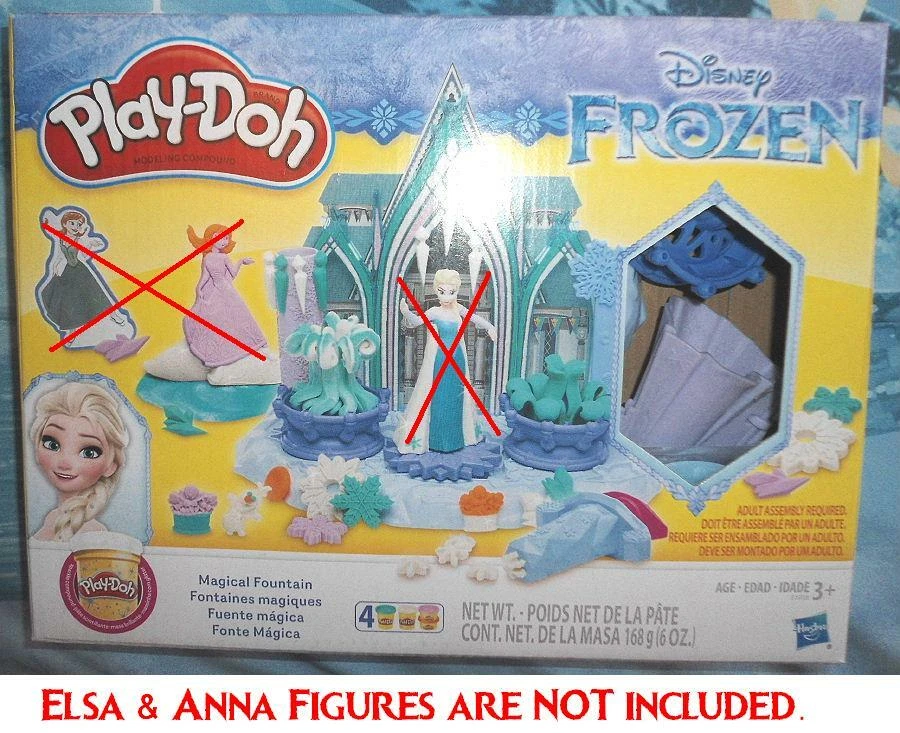 Play Doh Frozen Elsa And Anna