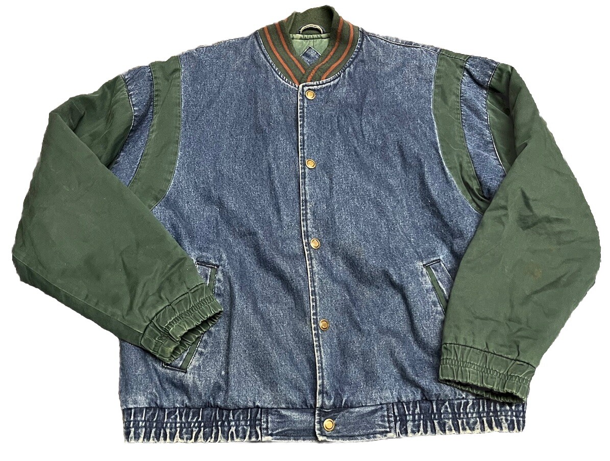 Vintage Eagles Ridge Outfitters Denim Jacket Large - Gem