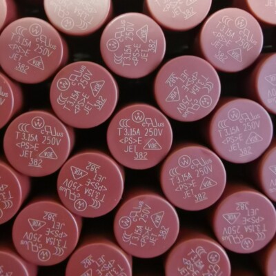 5pcs T3.15A 250V Round Fuse 3.15A TR5 TE5 Miniature Slow Blow Micro Sub ...